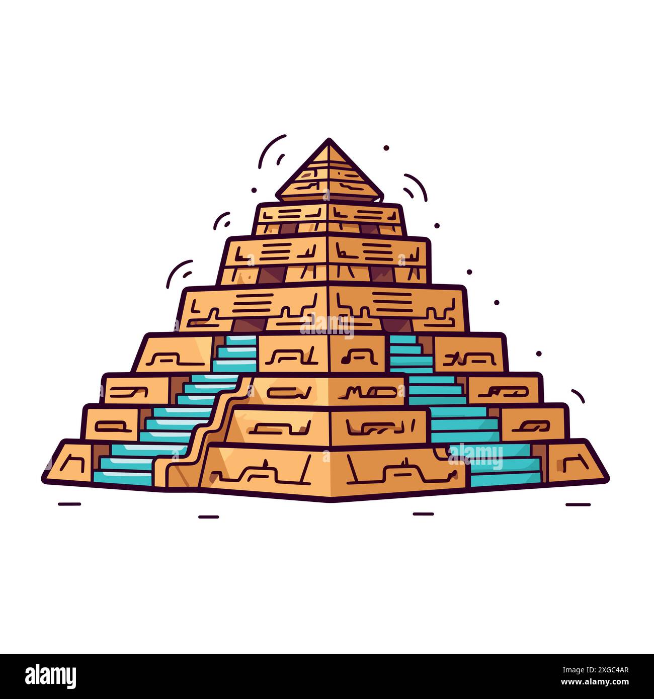 Inca architecture Stock Vector Images - Alamy