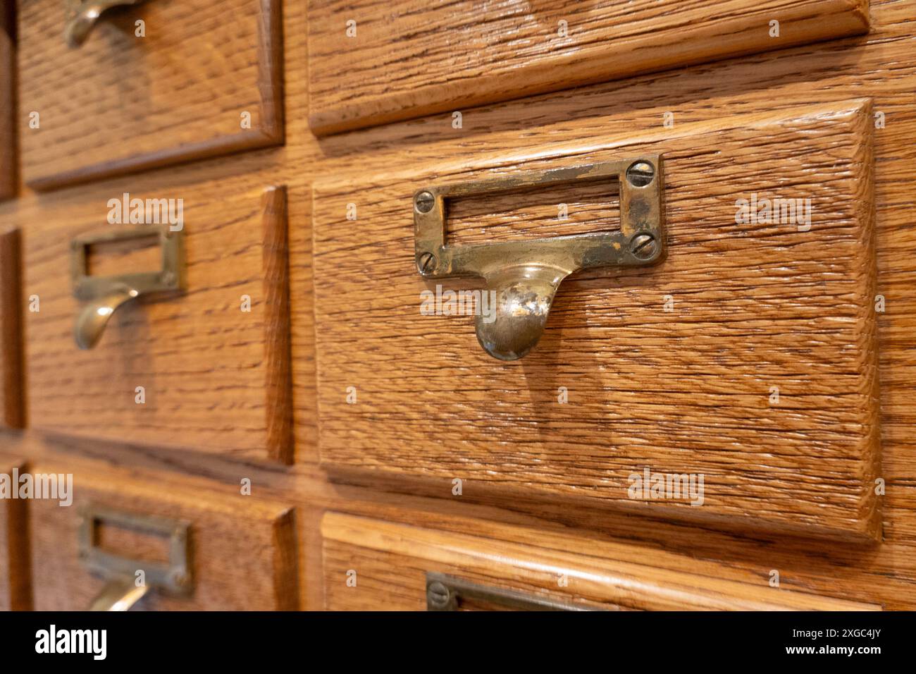 There is a gift shop with Card Catalogue Display Drawers at the main ...