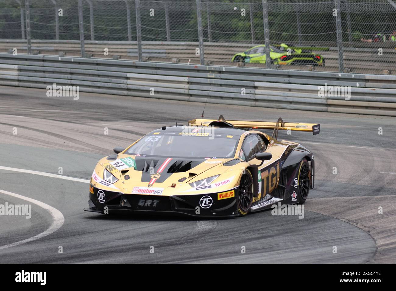 Franck Perera (FRA), #63, Lamborghini Huracane GT3 Evo 2, Team: Grasser ...