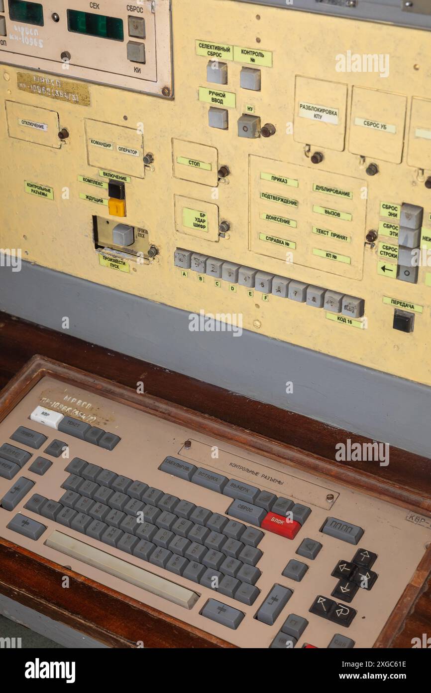 An underground command centre for launching intercontinental ballistic ...