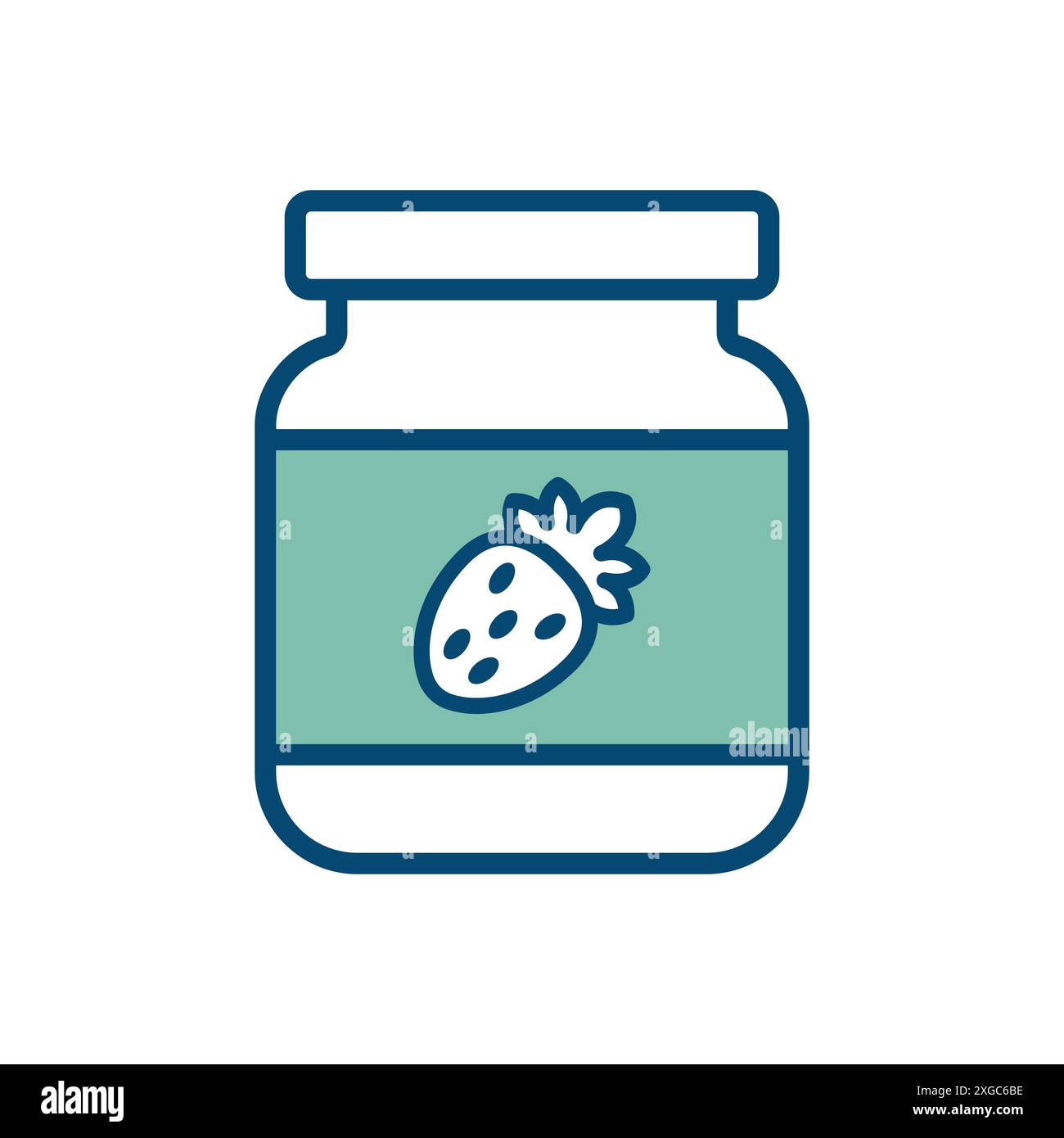 Outline icon jam jar hi-res stock photography and images - Alamy