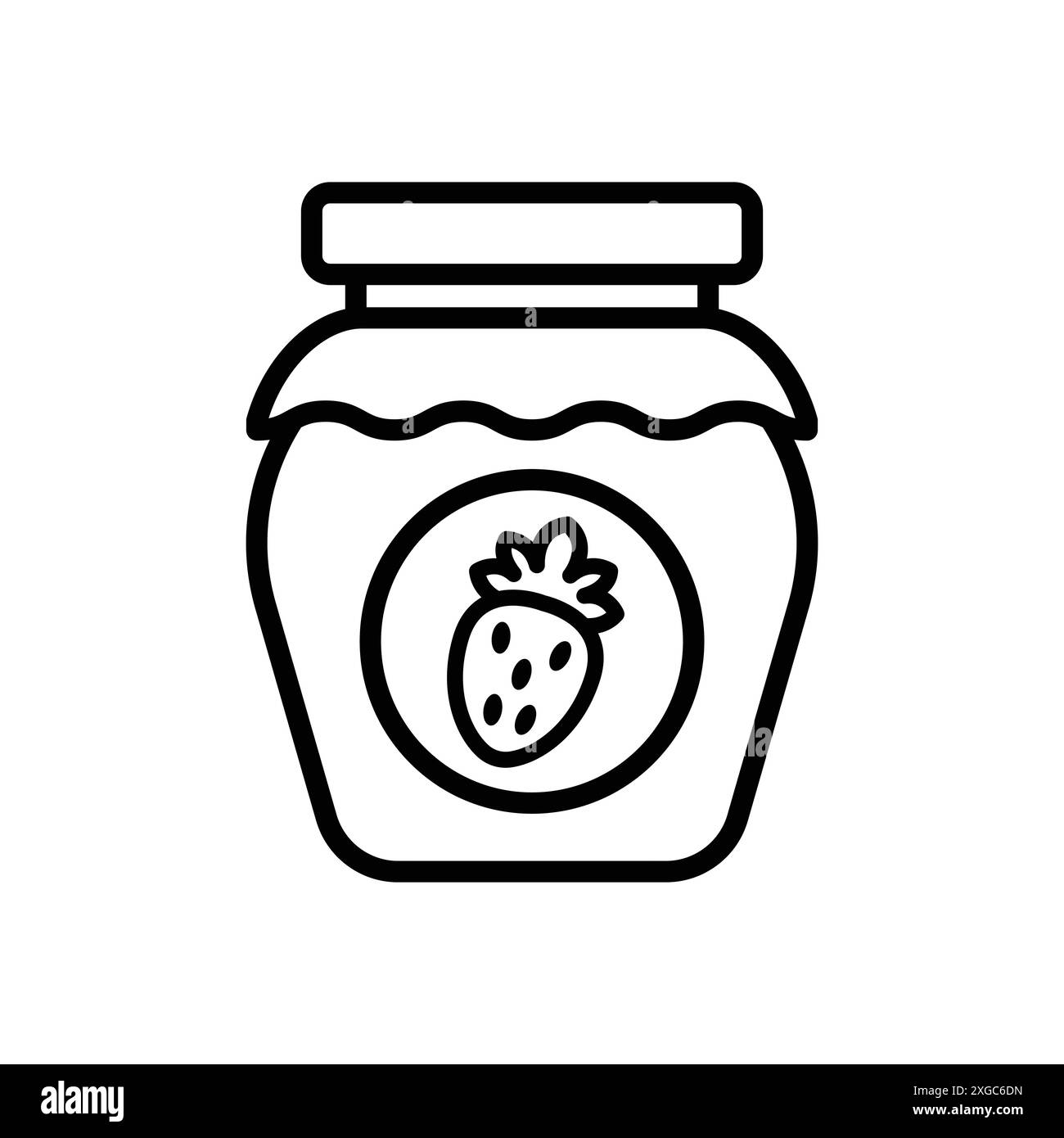 Icon jam homemade Black and White Stock Photos & Images - Alamy