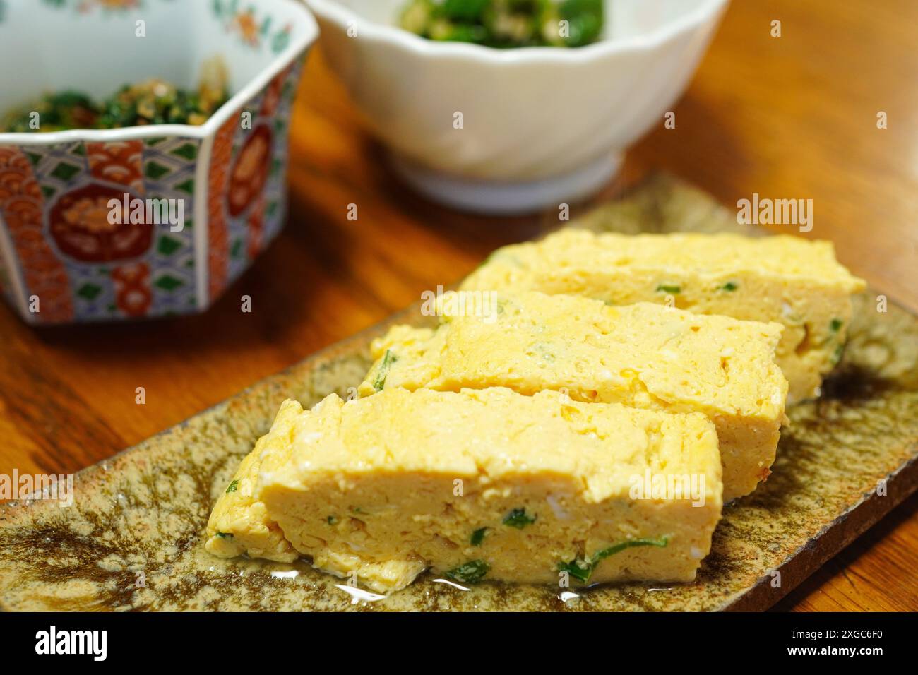 Japanese Home Cooking Dashimaki Tamago Stock Photo - Alamy