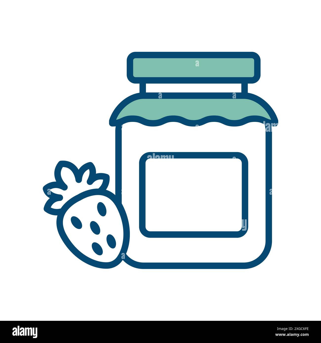 Mason jar isolated icon Stock Vector Images - Alamy