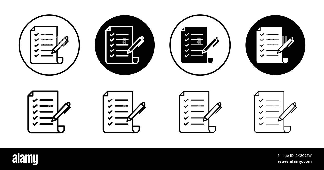 General Terms Icon vector logo set collection for web app ui Stock Vector Image & Art - Alamy