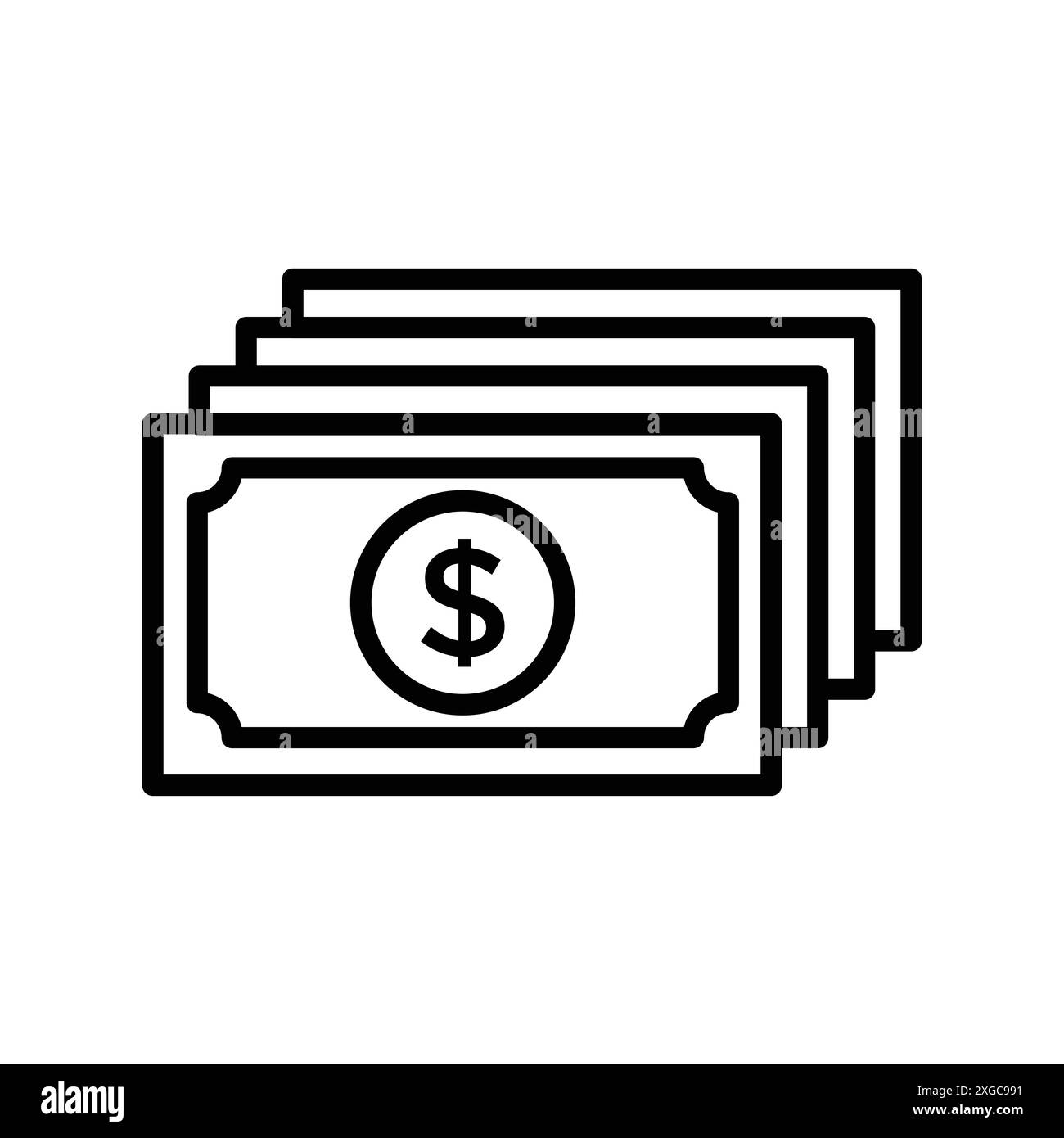 money icon vector design template in white background Stock Vector ...