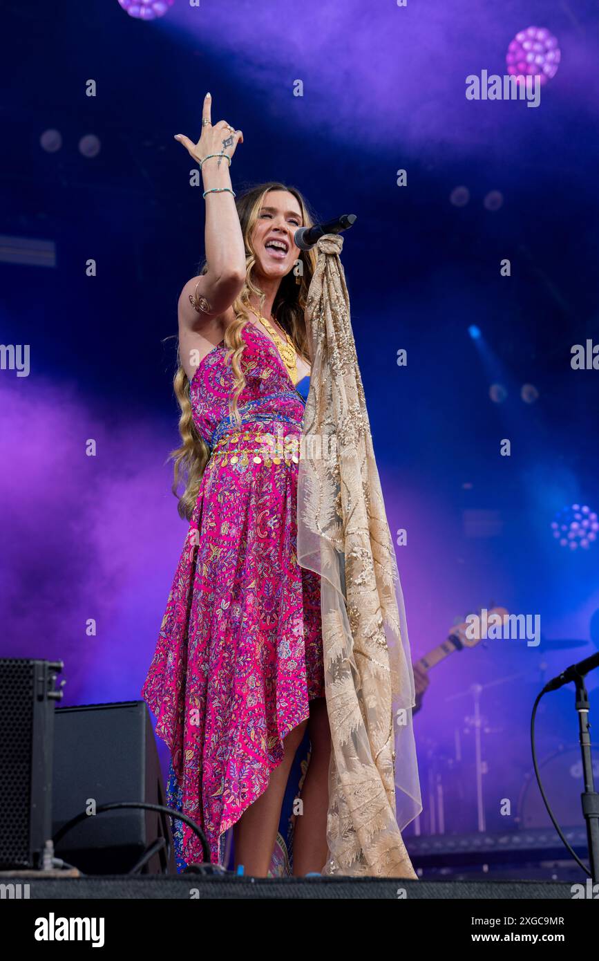 East Sussex, UK. 07th July, 2024. Joss Stone, an English singer ...
