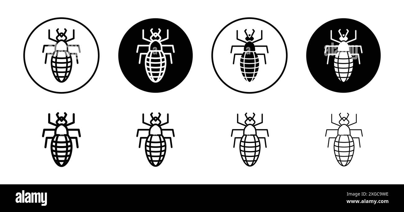 Louse Icon Vector Logo Set Collection For Web App Ui Stock Vector Image And Art Alamy