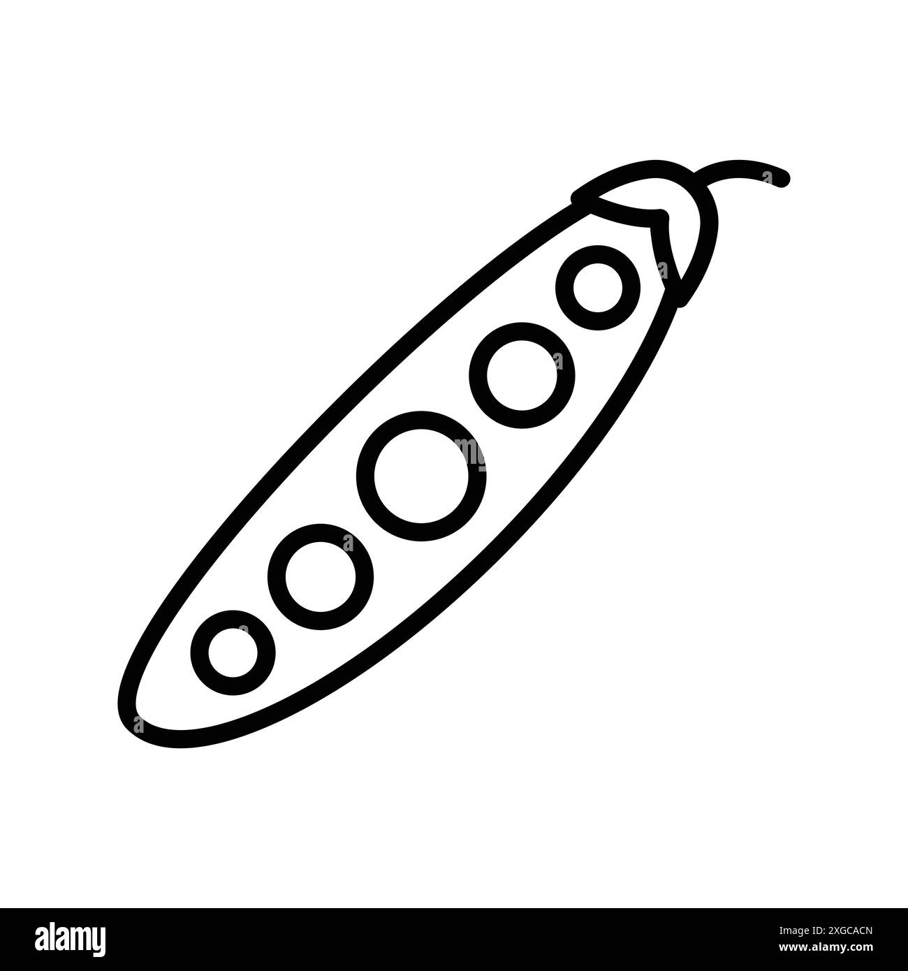 peas icon vector design template in white background Stock Vector Image ...