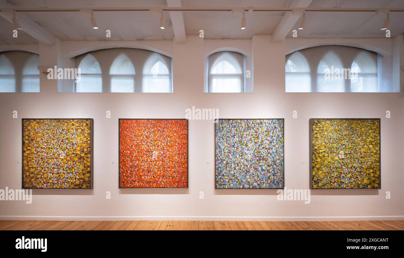 October Gallery, London, UK. 8th July, 2024. Ablade Glover: Inner ...
