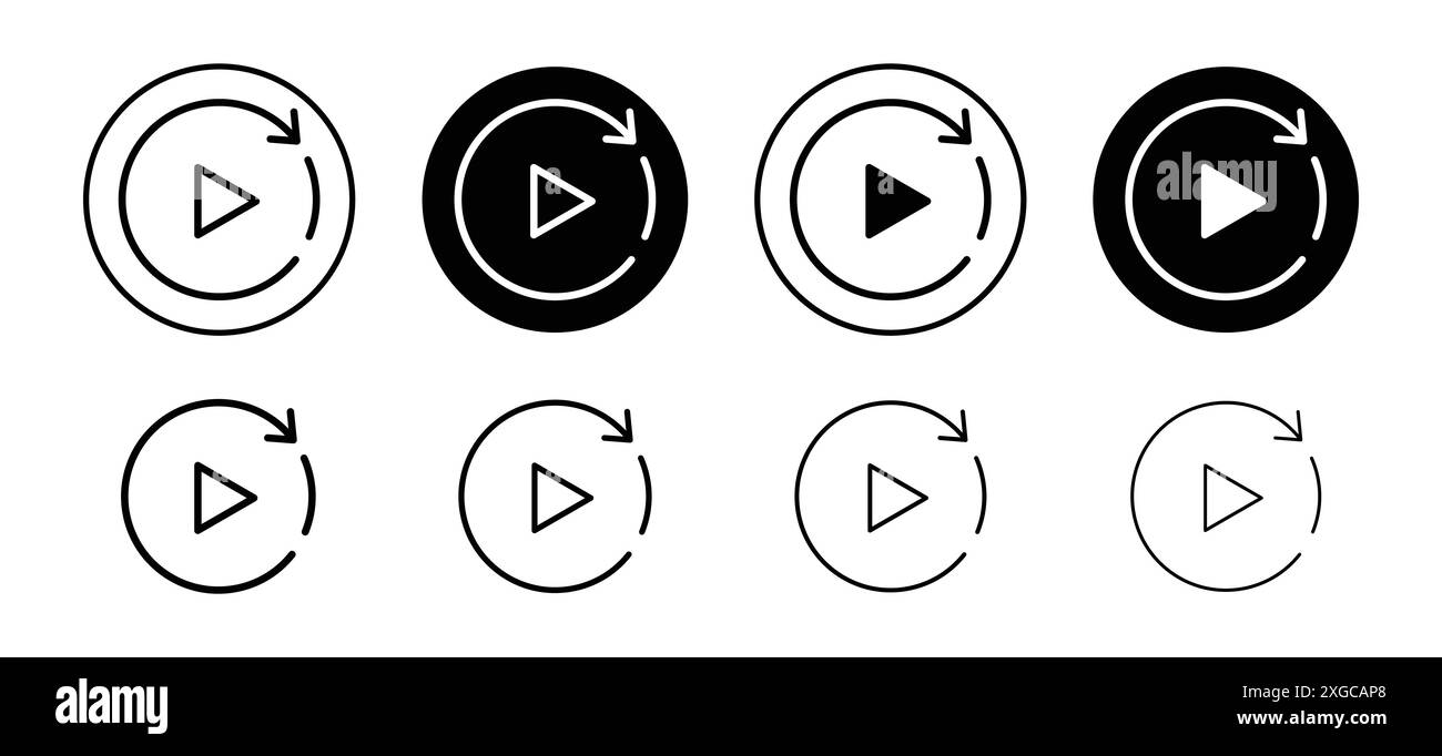 Playback ui hi-res stock photography and images - Alamy