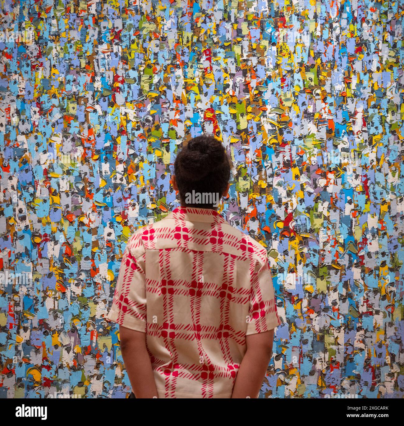 October Gallery, London, UK. 8th July, 2024. Ablade Glover: Inner ...