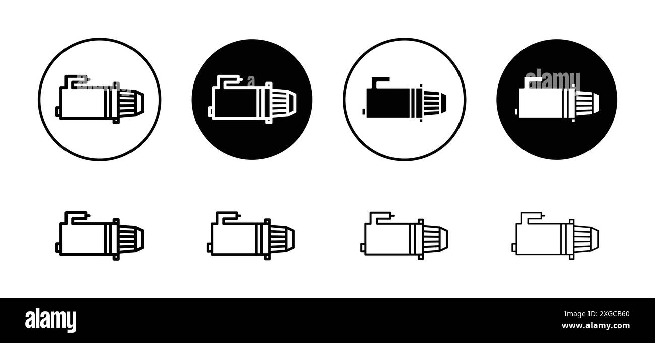 Starter icon vector logo set collection for web app ui Stock Vector ...