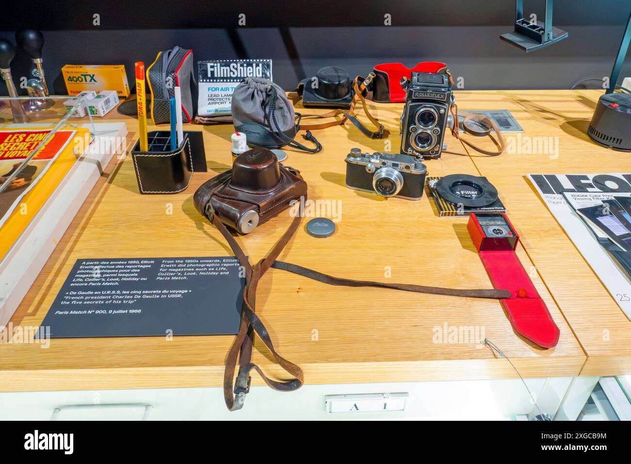 France, Paris, exhibition by photographer Elliott Erwitt at the Maillol ...