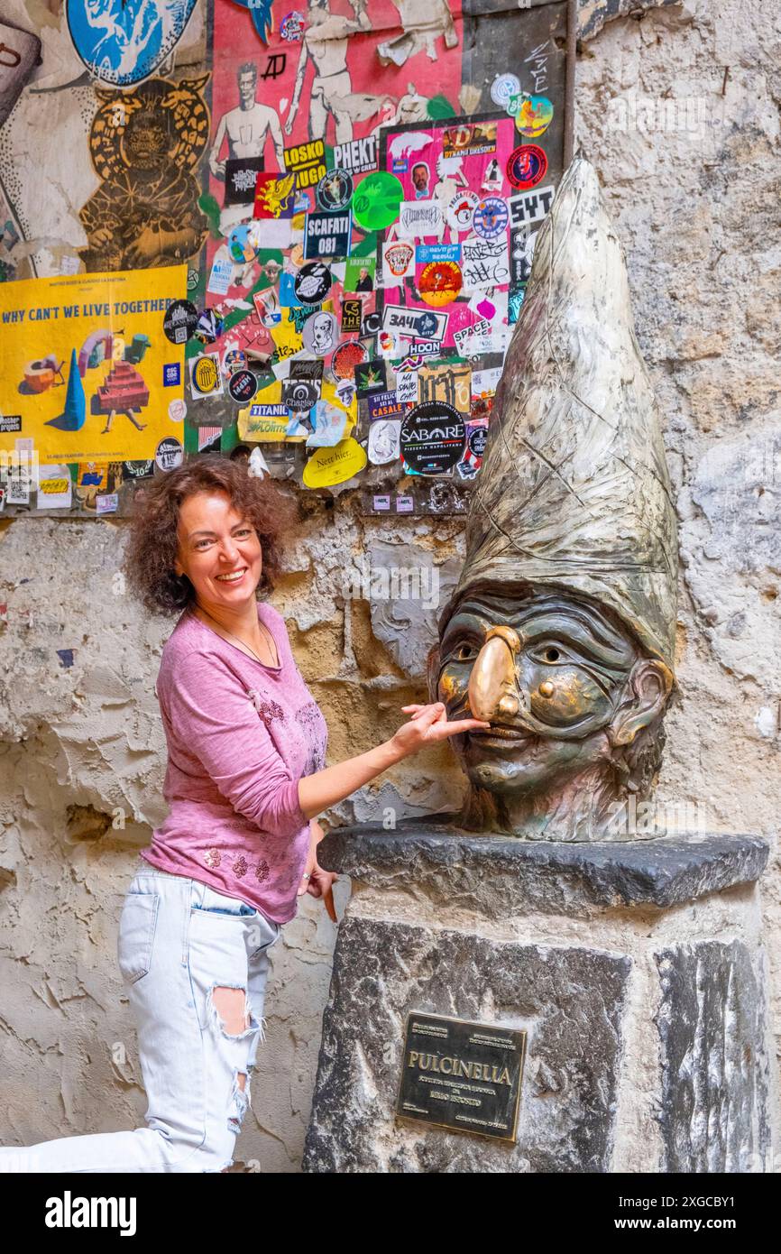 Italy, Campania, Naples, historic center listed as World Heritage by ...