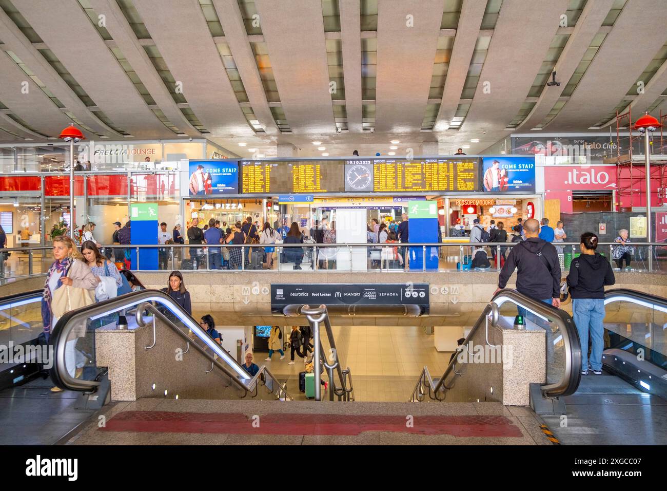 Italy, Lazio, Rome, Termini station Stock Photo - Alamy