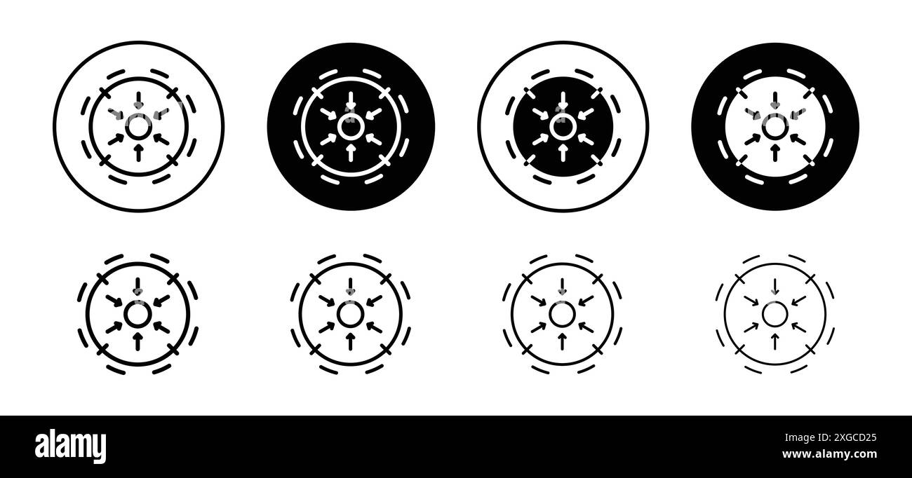 Specific icon vector logo set collection for web app ui Stock Vector ...