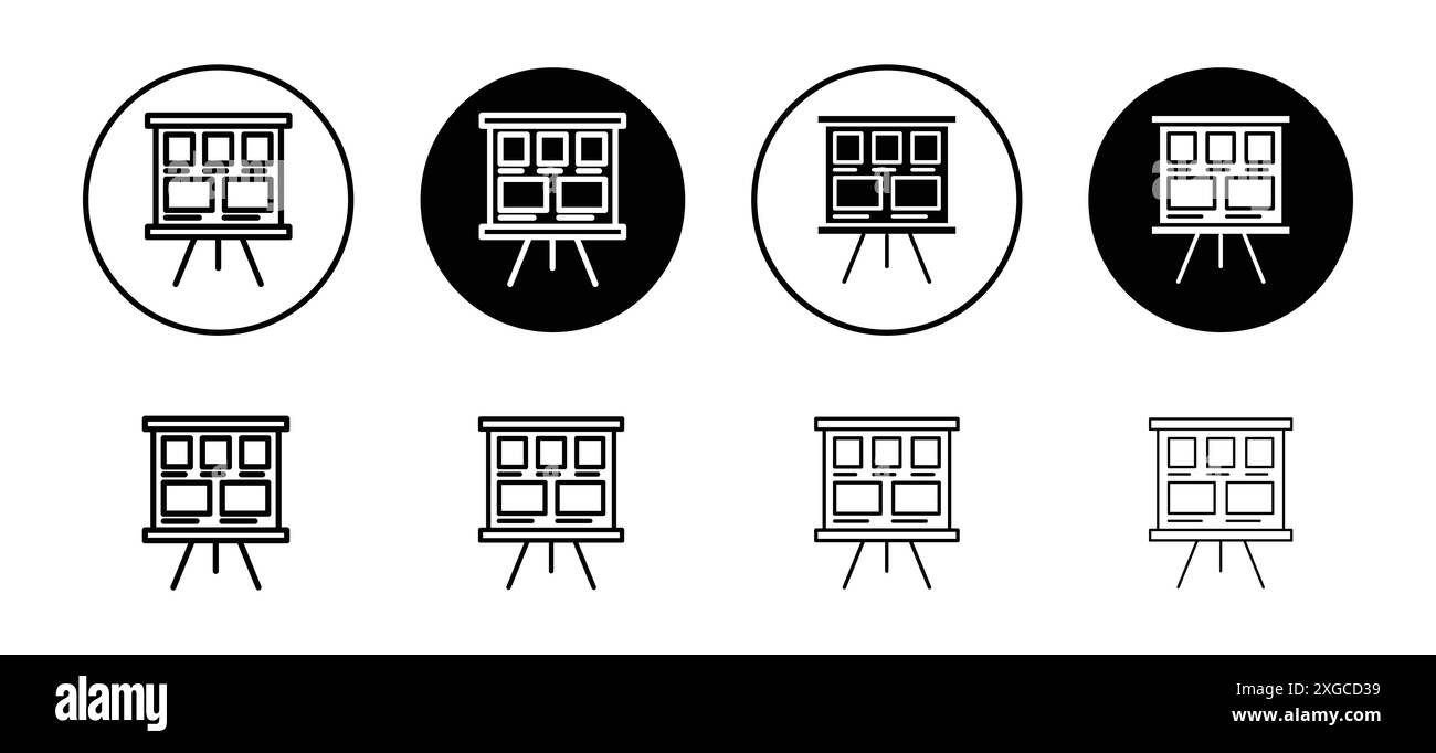 Storyboard vector vectors hi-res stock photography and images - Alamy