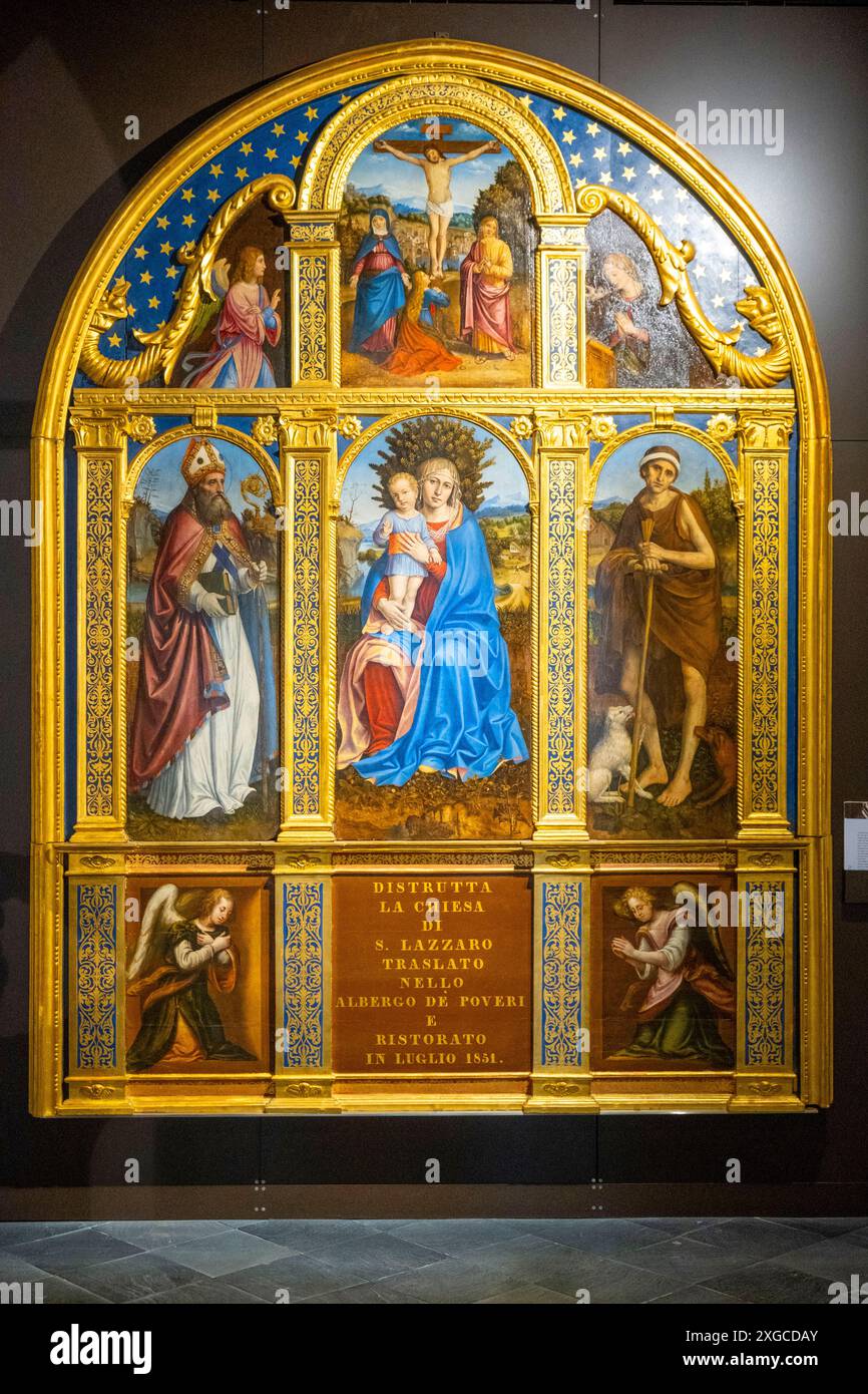 Saint lazarus triptych hi-res stock photography and images - Alamy