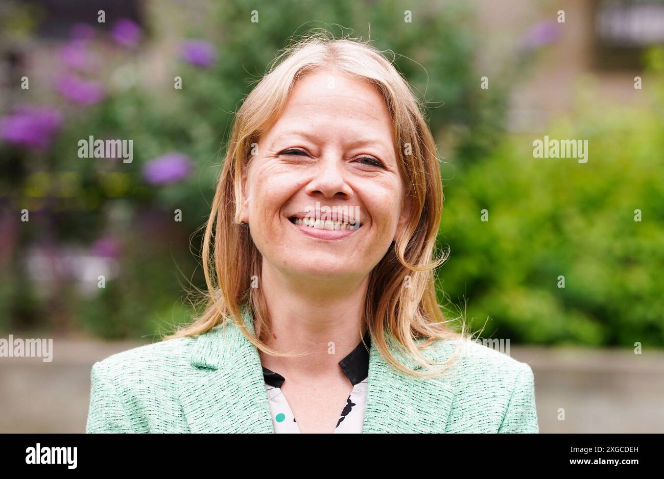 New Green MP Sian Berry (North Herefordshire) poses for photos on ...