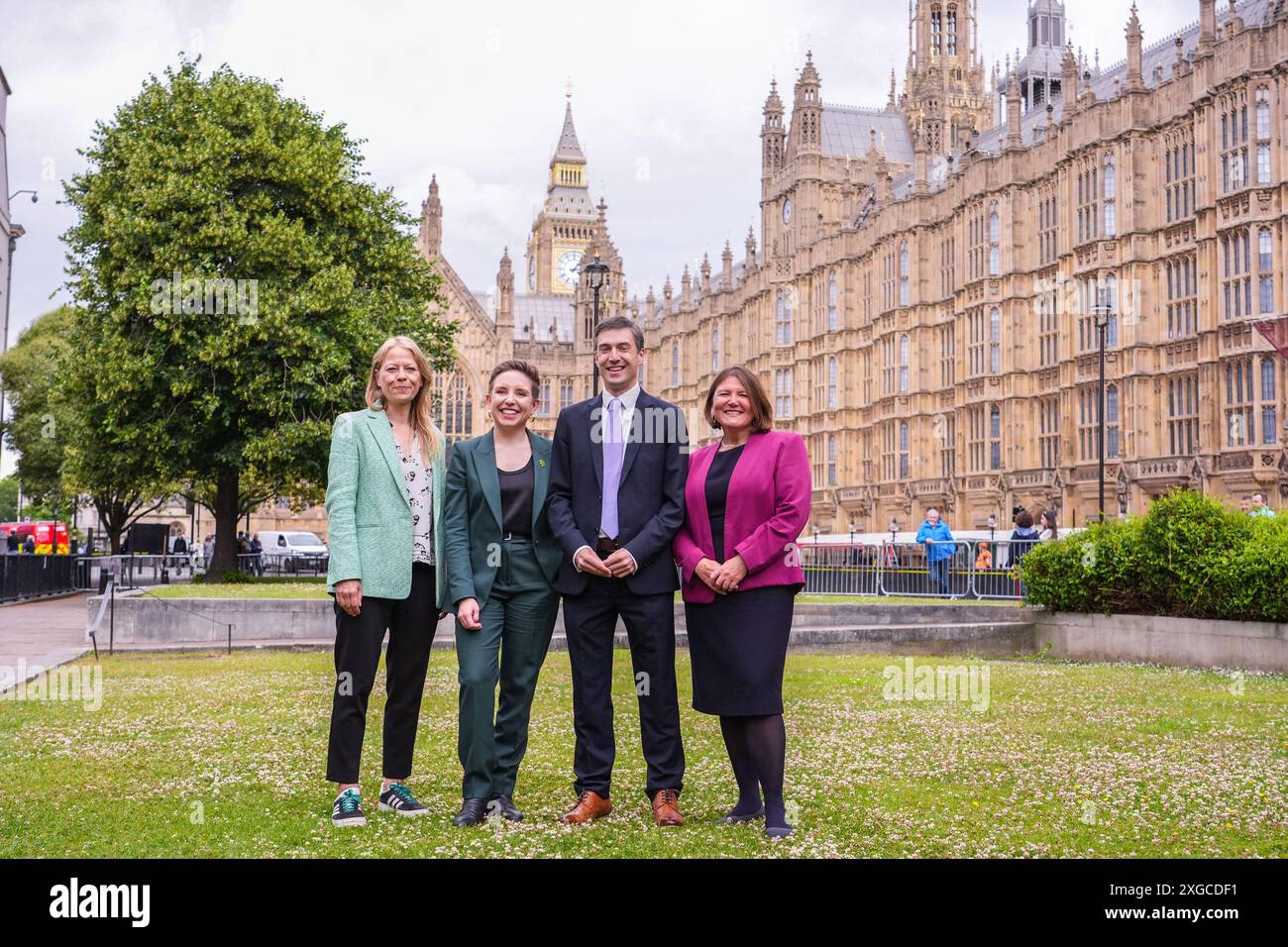 The four new Green MPs who won seats in the 2024 General Election ...