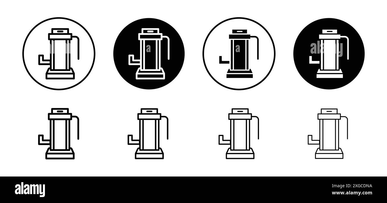 Sump pump icon vector logo set collection for web app ui Stock Vector Image & Art - Alamy