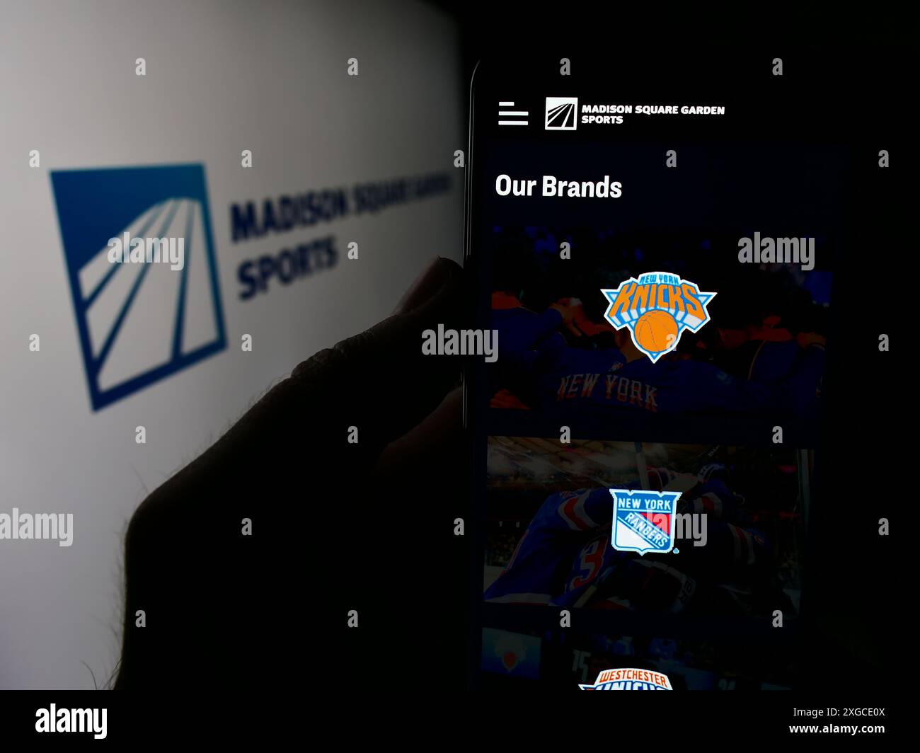 Madison square garden sports corp hi-res stock photography and images ...