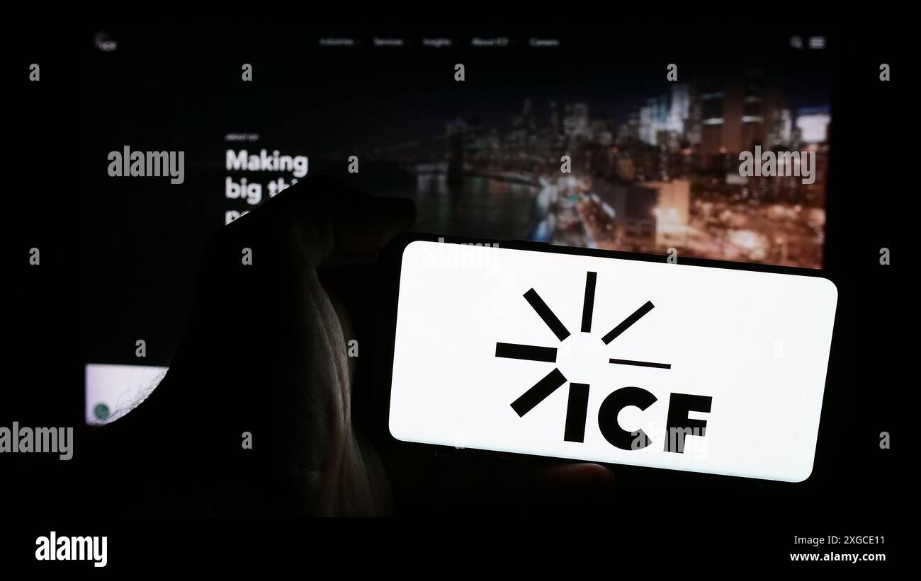 Icf technology company logo hi-res stock photography and images - Alamy