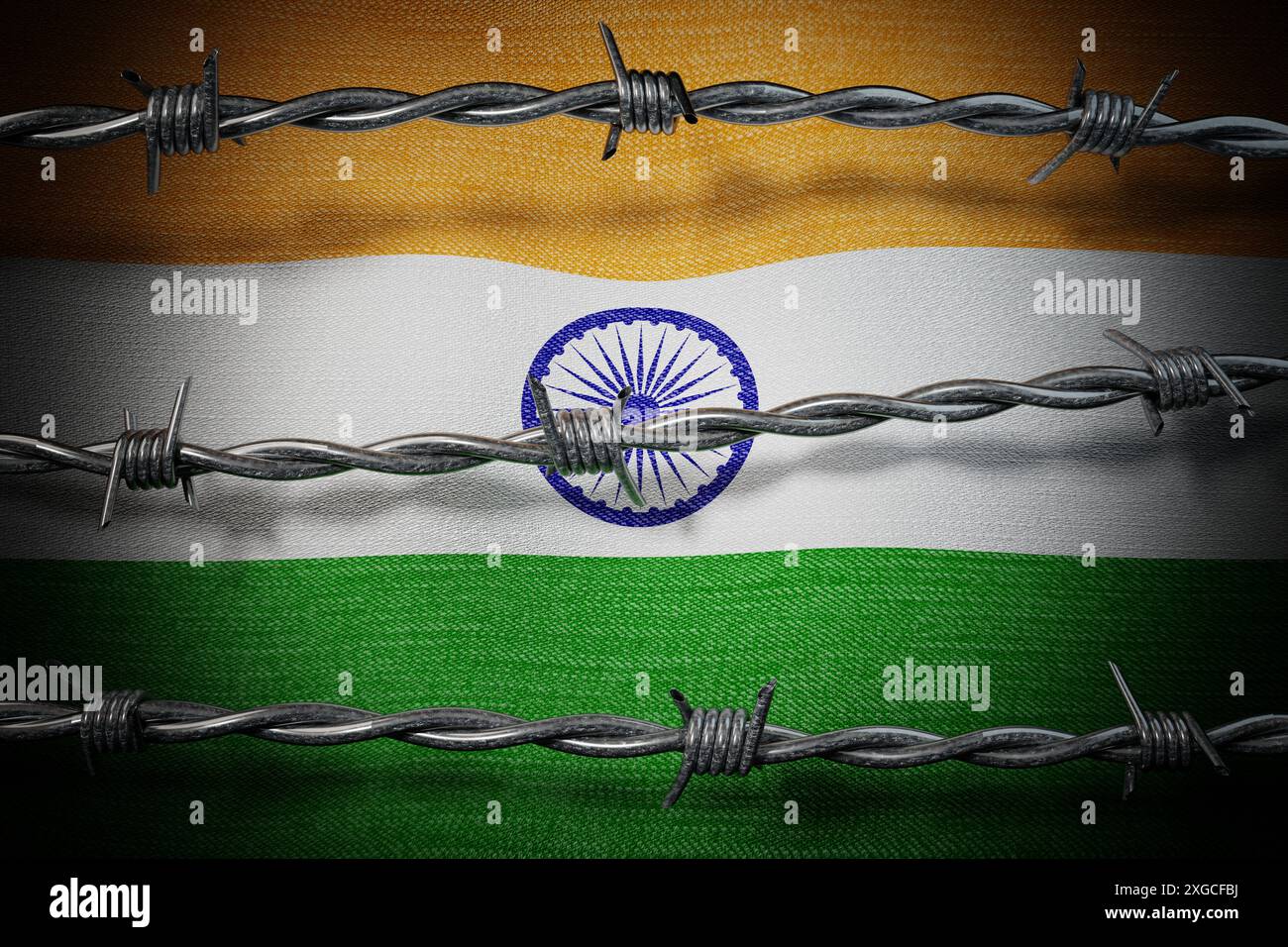 India government border protection hi-res stock photography and images ...