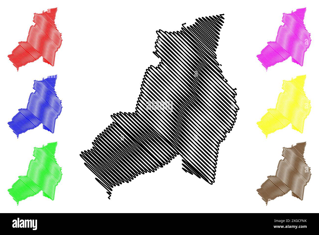 Kerkrade municipality (Kingdom of the Netherlands, Holland, Limburg ...