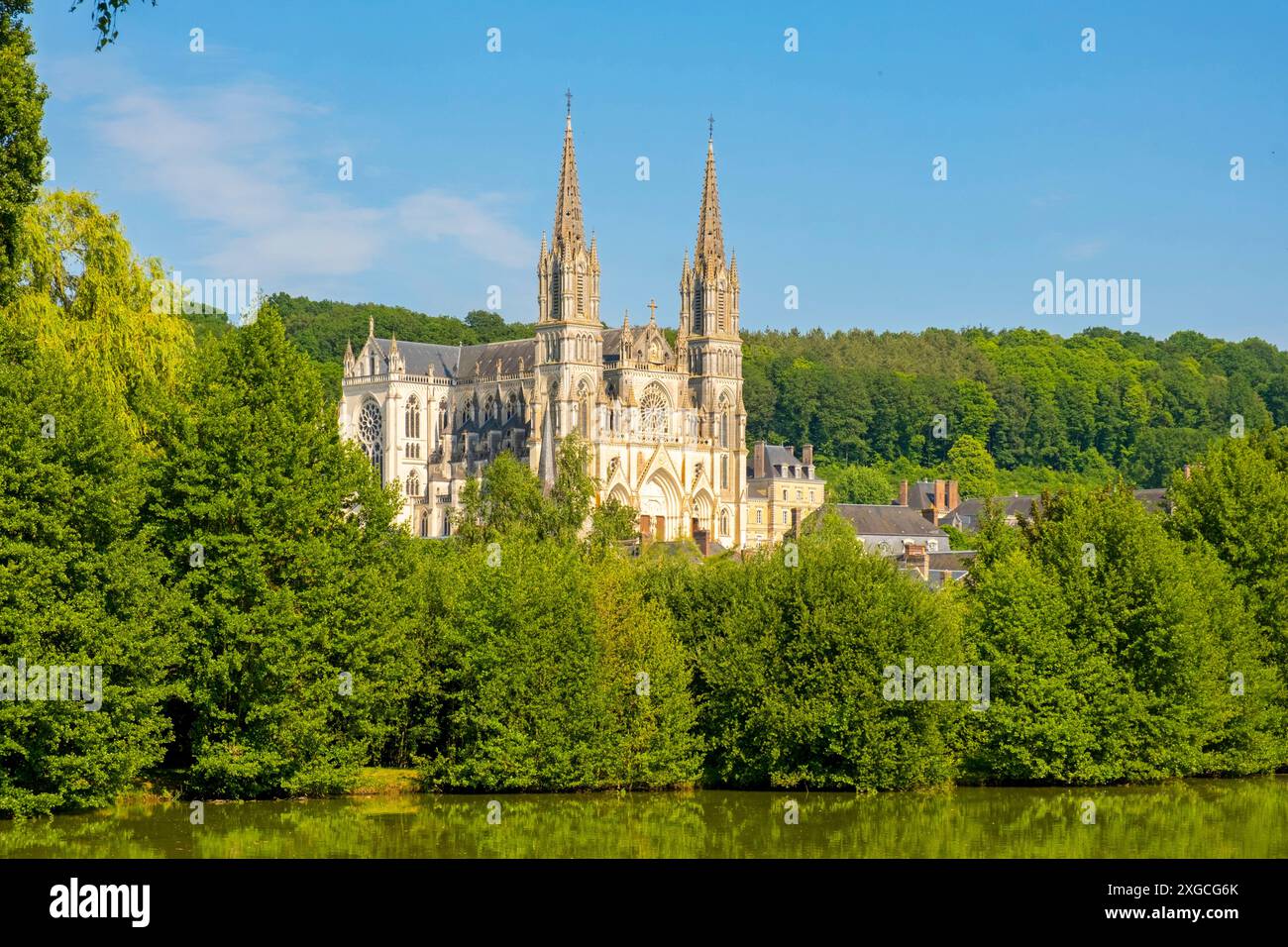 France, Orne, La Chapelle Montligeon, the sanctuary of Notre Dame de ...