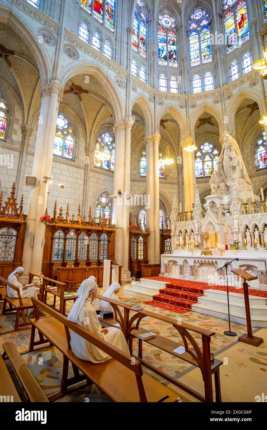 France, Orne, La Chapelle Montligeon, the sanctuary of Notre Dame de ...