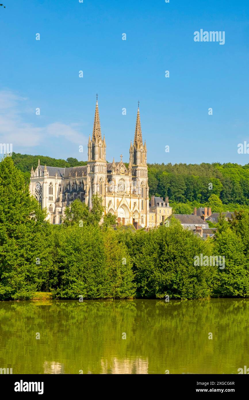 France, Orne, La Chapelle Montligeon, the sanctuary of Notre Dame de ...