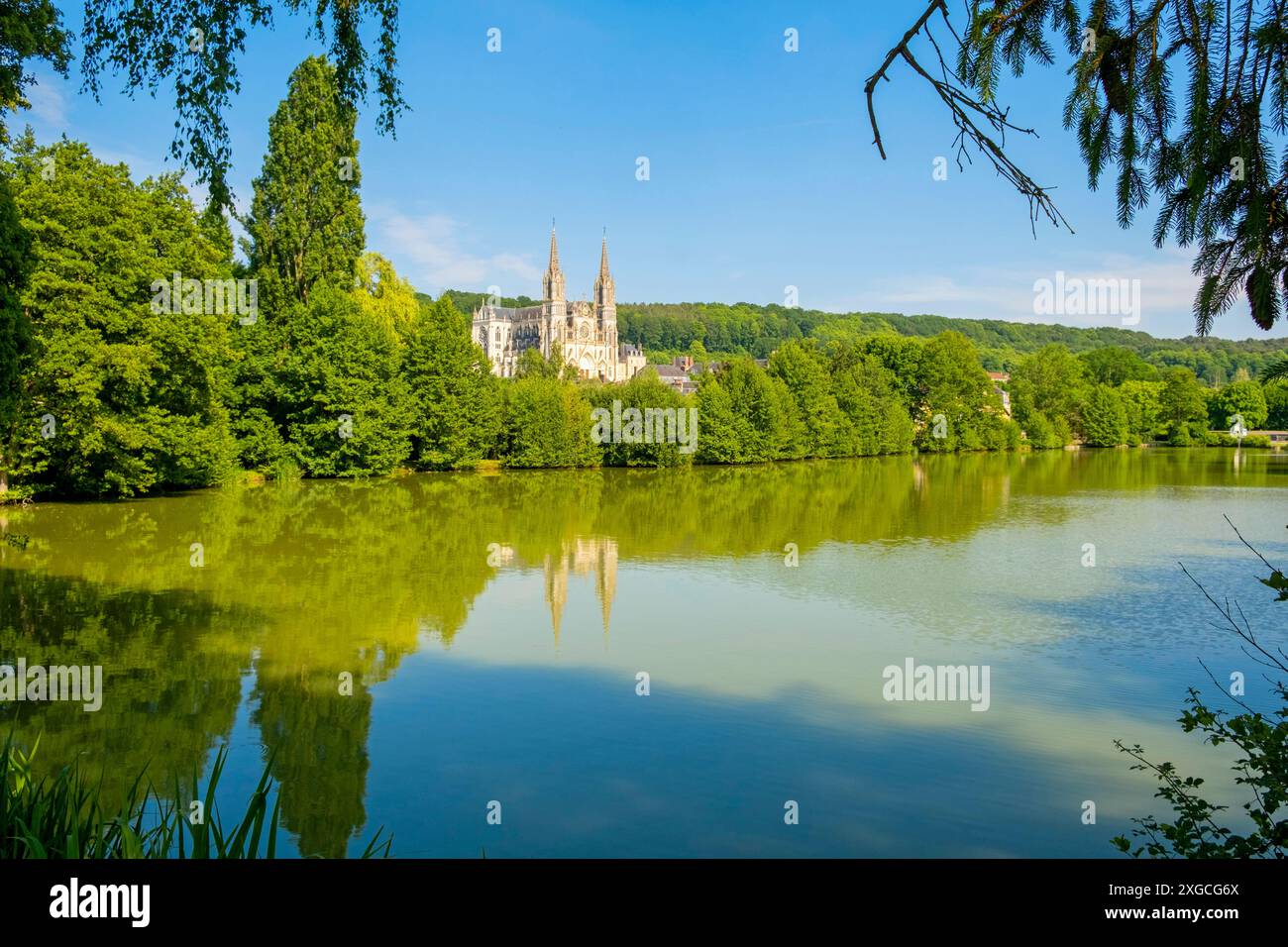 France, Orne, La Chapelle Montligeon, the sanctuary of Notre Dame de ...