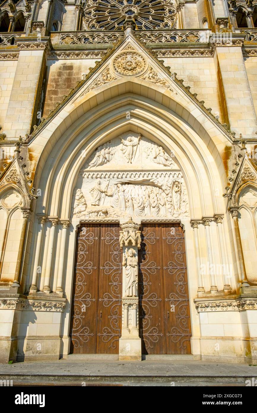 France, Orne, La Chapelle Montligeon, the sanctuary of Notre Dame de ...