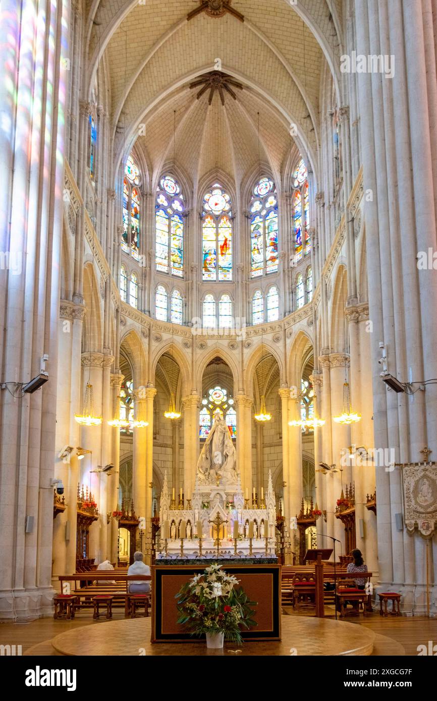 France, Orne, La Chapelle Montligeon, the sanctuary of Notre Dame de ...