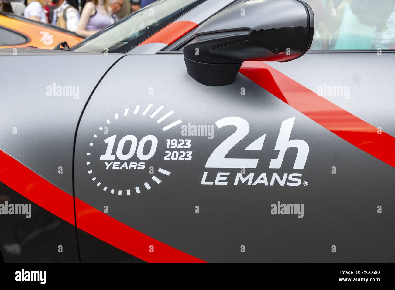 France, Sarthe, Le Mans, car race of the 24 hours of Le Mans, the 100 ...