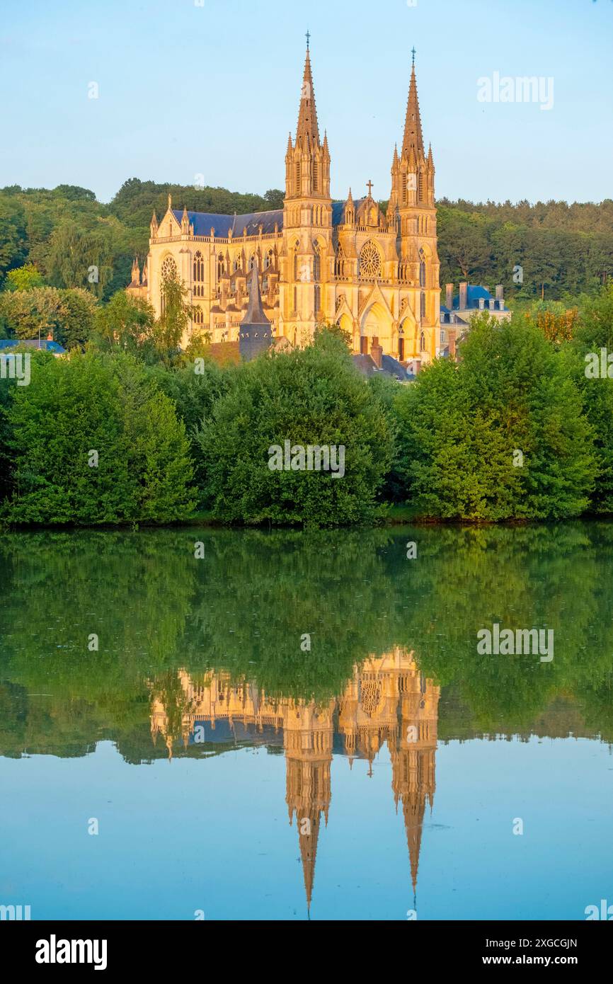 France, Orne, La Chapelle Montligeon, the sanctuary of Notre Dame de ...