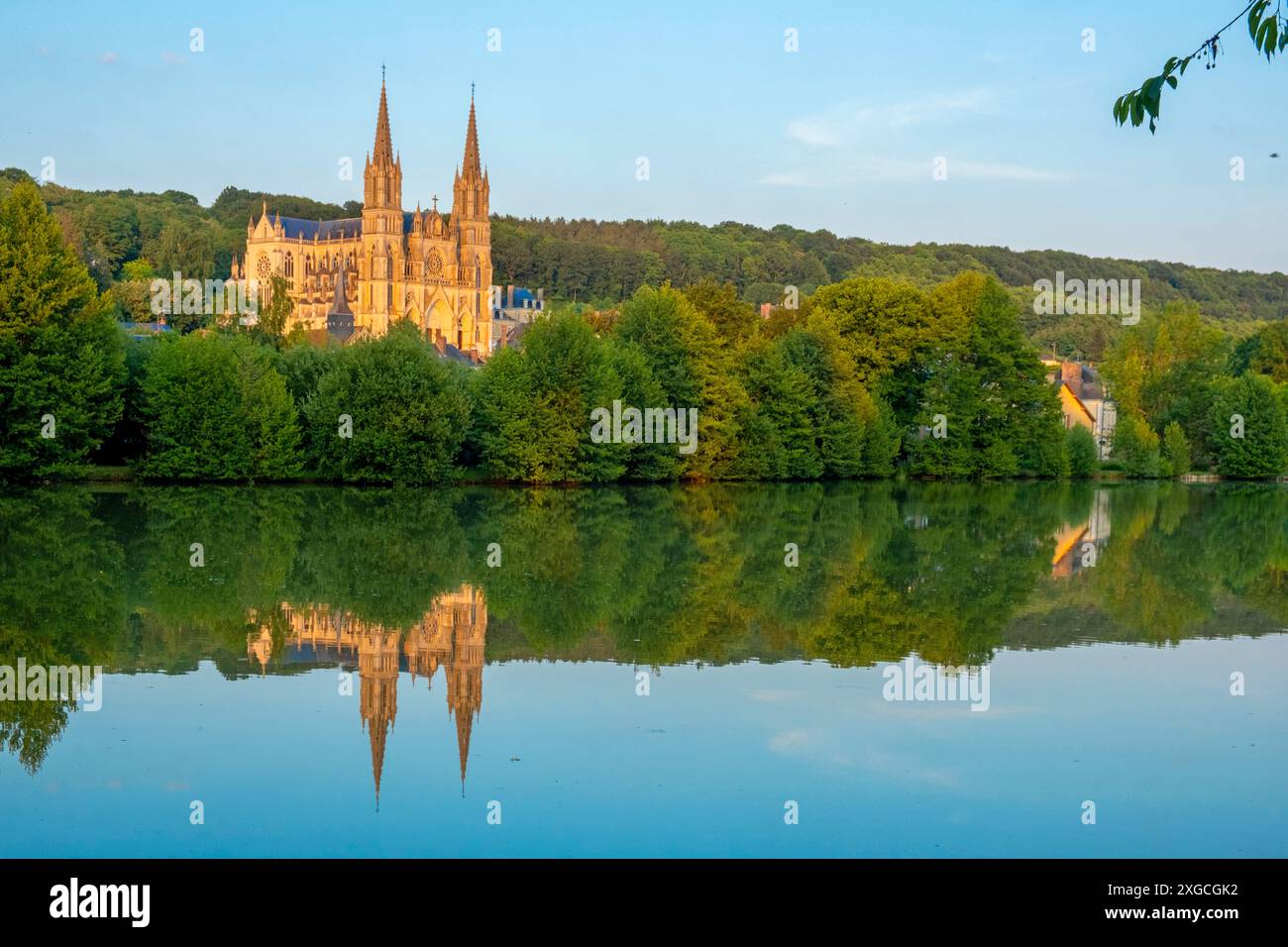 France, Orne, La Chapelle Montligeon, the sanctuary of Notre Dame de ...