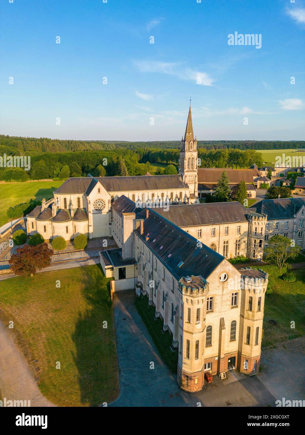 Trappe abbey normandy hi-res stock photography and images - Alamy
