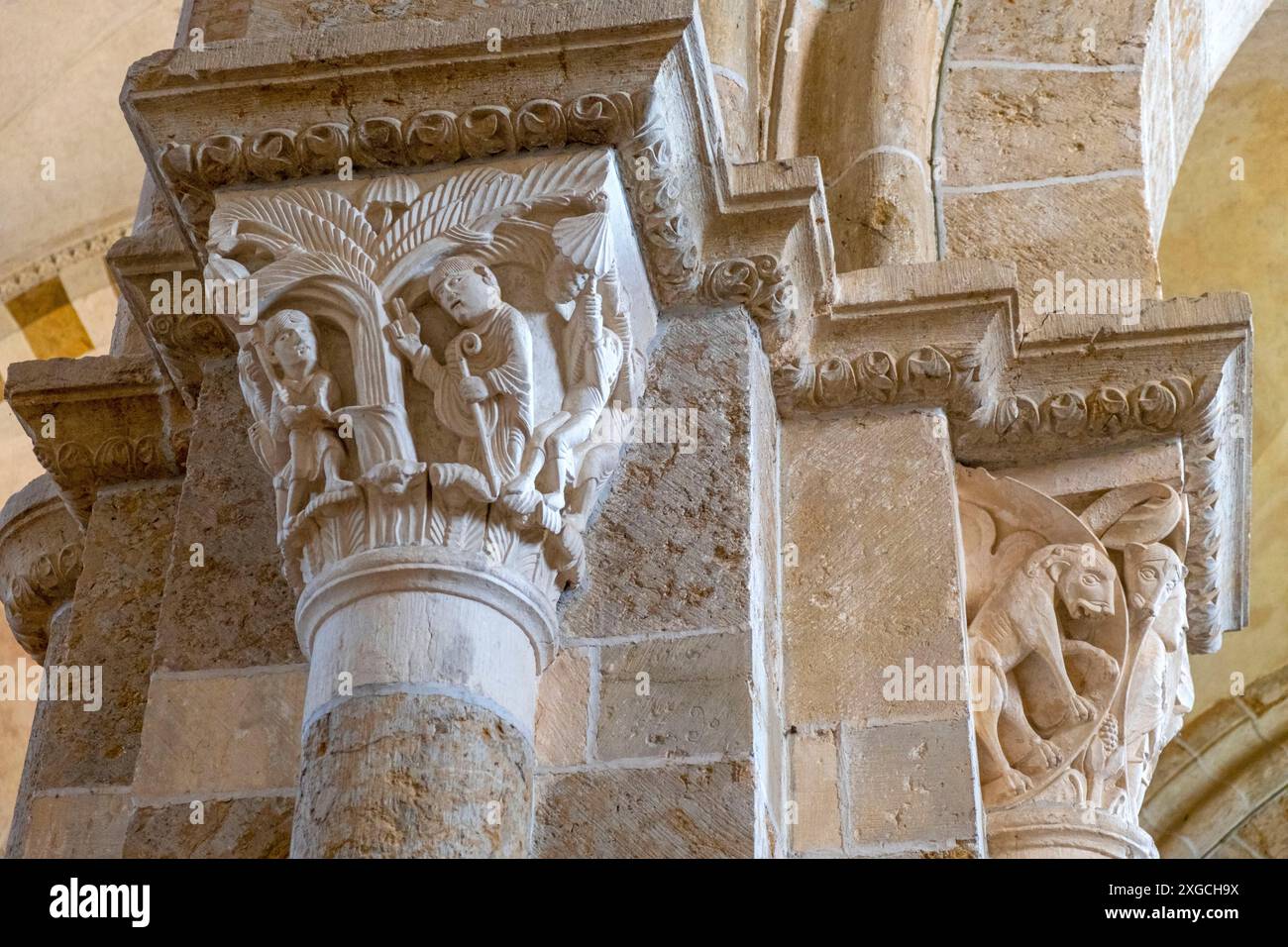 France, Yonne, Morvan regional natural park, Vezelay, labeled The Most ...