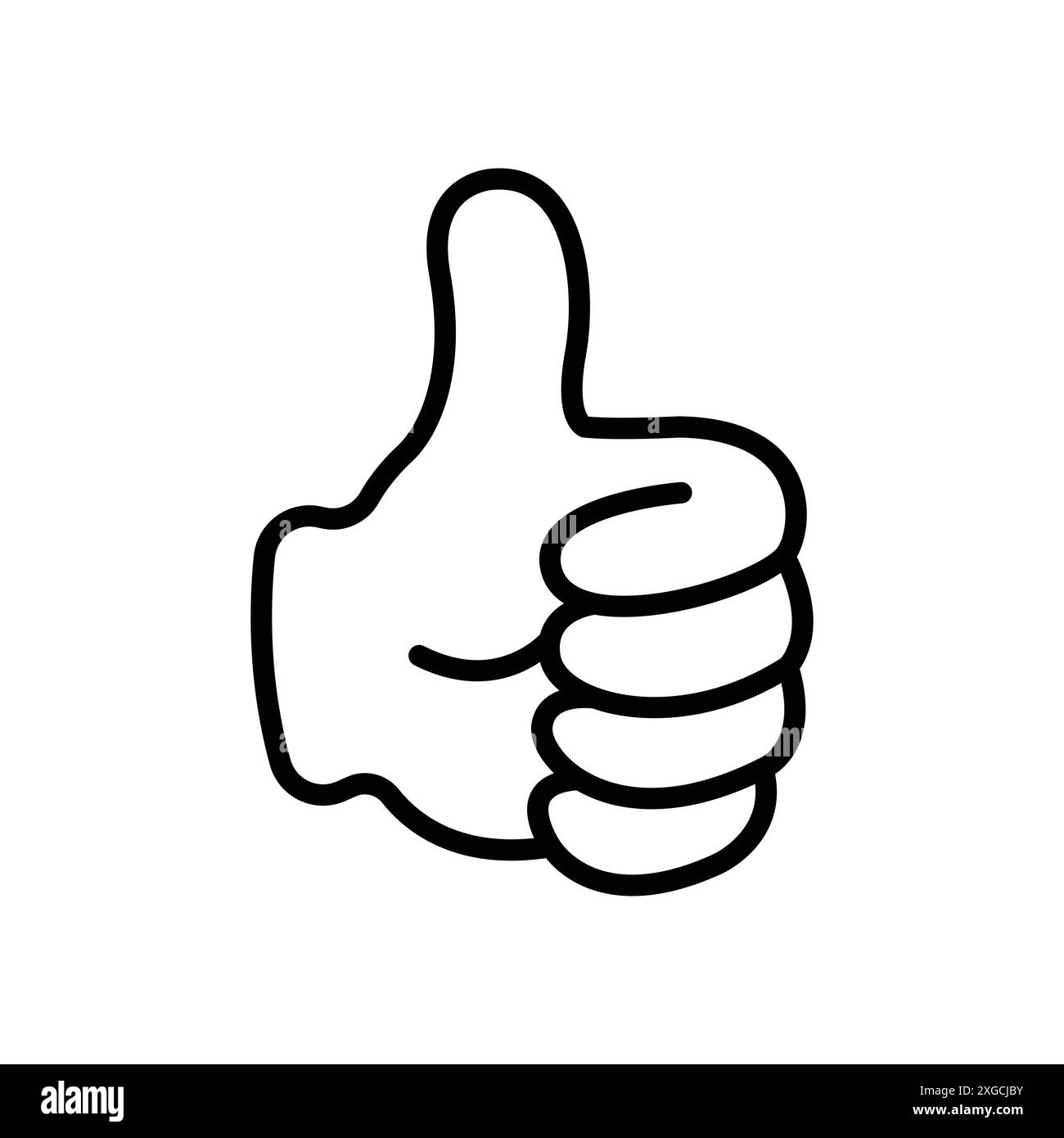 thumb up - thumb down icon vector design template in white background ...