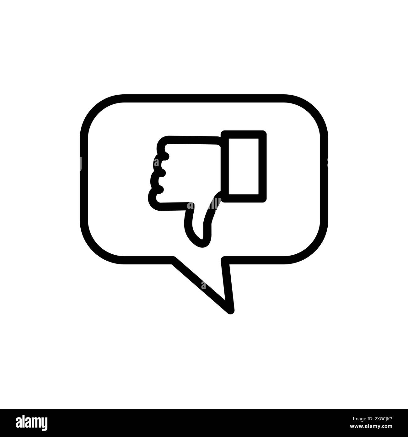 thumb up - thumb down icon vector design template in white background ...