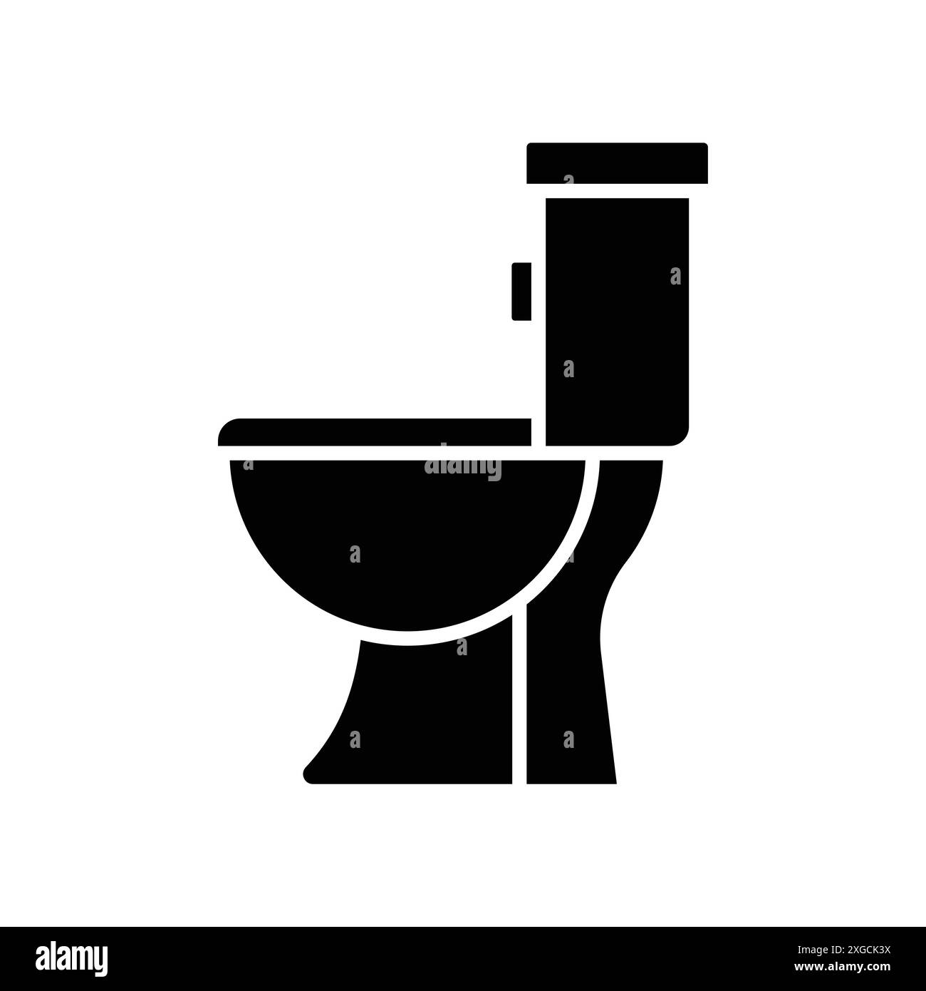 toilet icon vector design template in white background Stock Vector ...