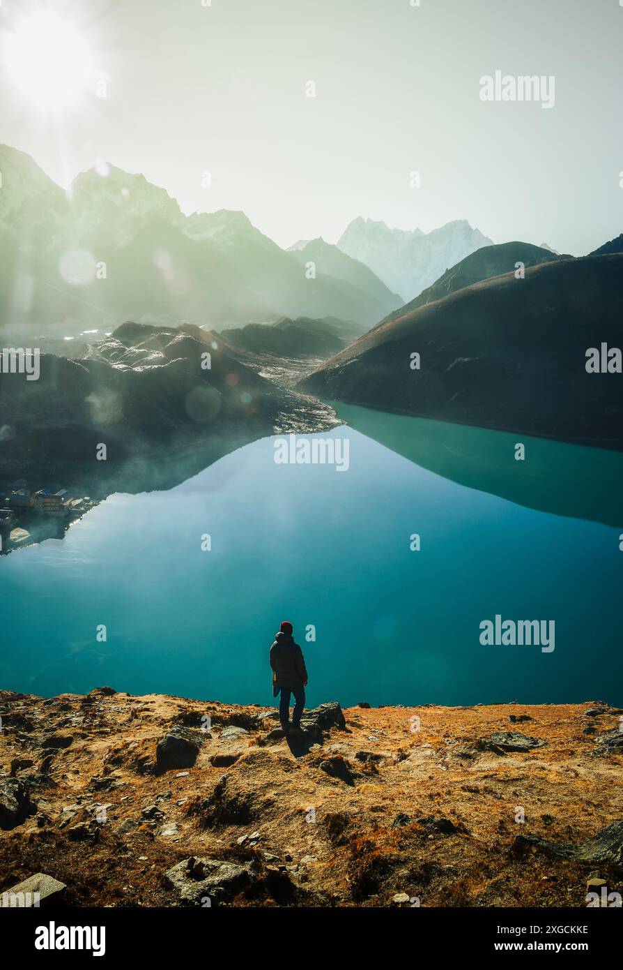 Gokyo ri sunrise hi-res stock photography and images - Alamy