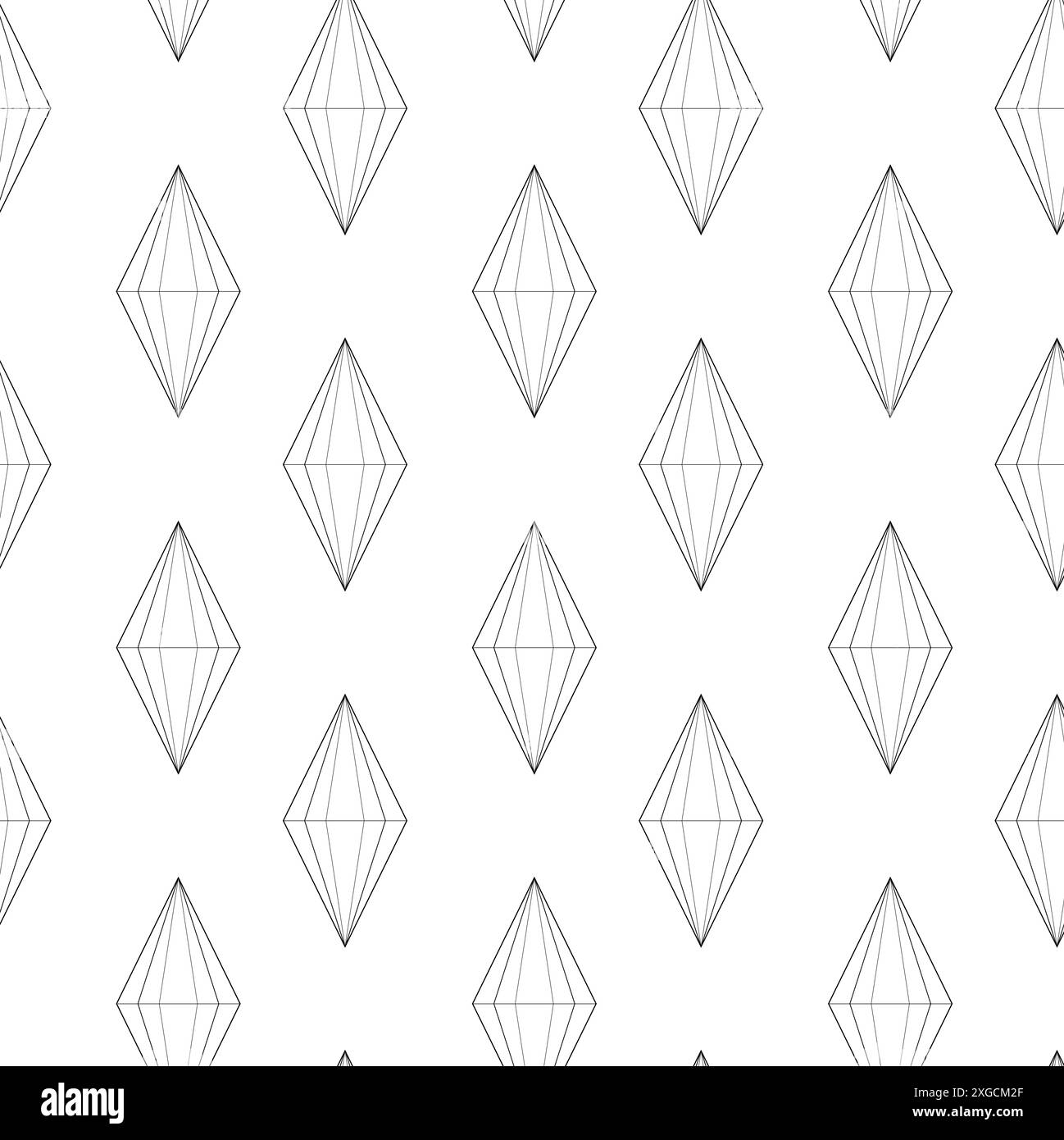 Abstract Geometric Pattern With Stripes Lines Seamless Vector