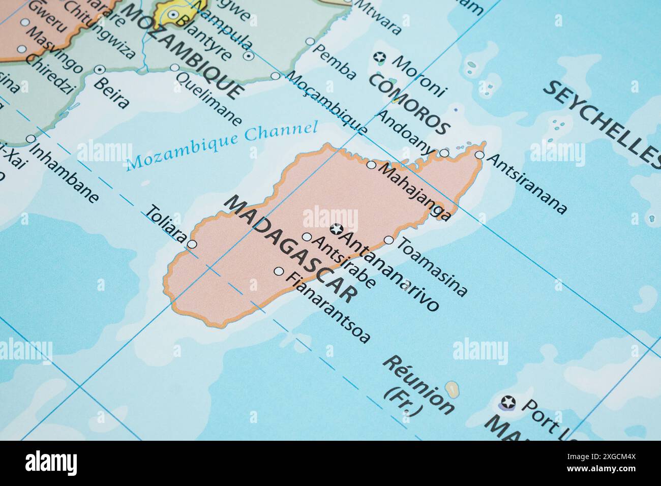 Map of antananarivo hi-res stock photography and images - Alamy