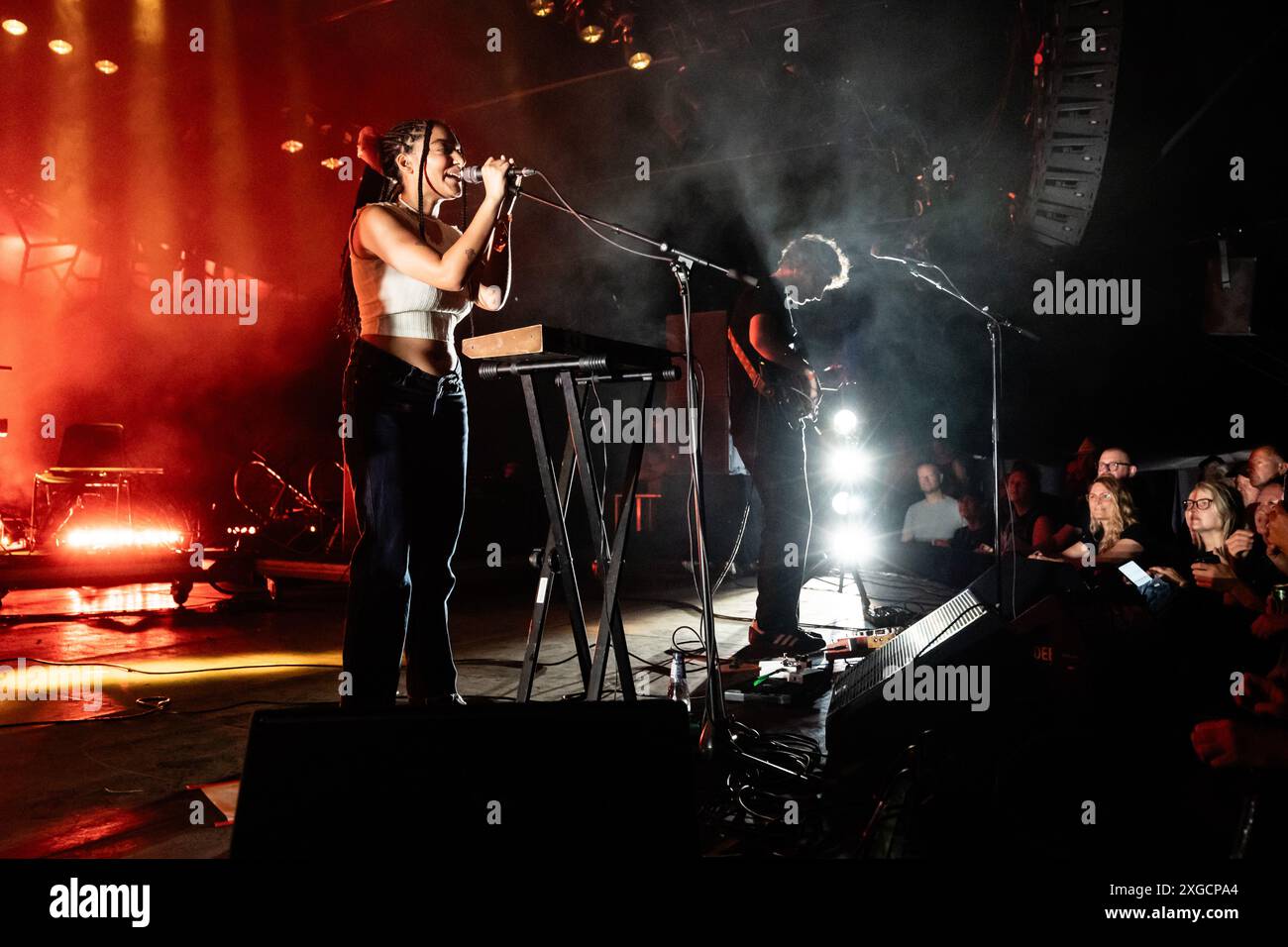 Roskilde, Denmark. 06th, July 2024. The British band English Teacher ...