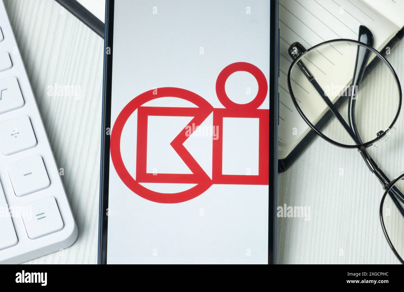 New York, USA - 21 June 2024: CK Infrastructure Logo on Phone Screen ...