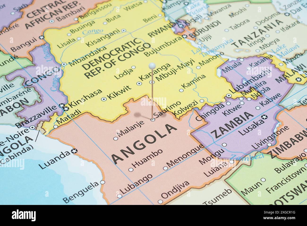 Saurimo city map angola hi-res stock photography and images - Alamy